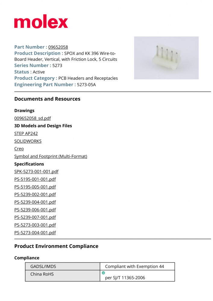 Technical document page 1