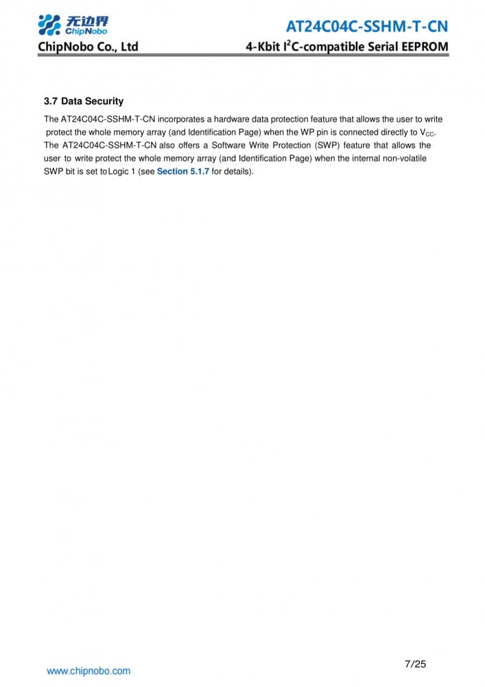 AT24C04C-SSHM-T-CN datasheet page 7