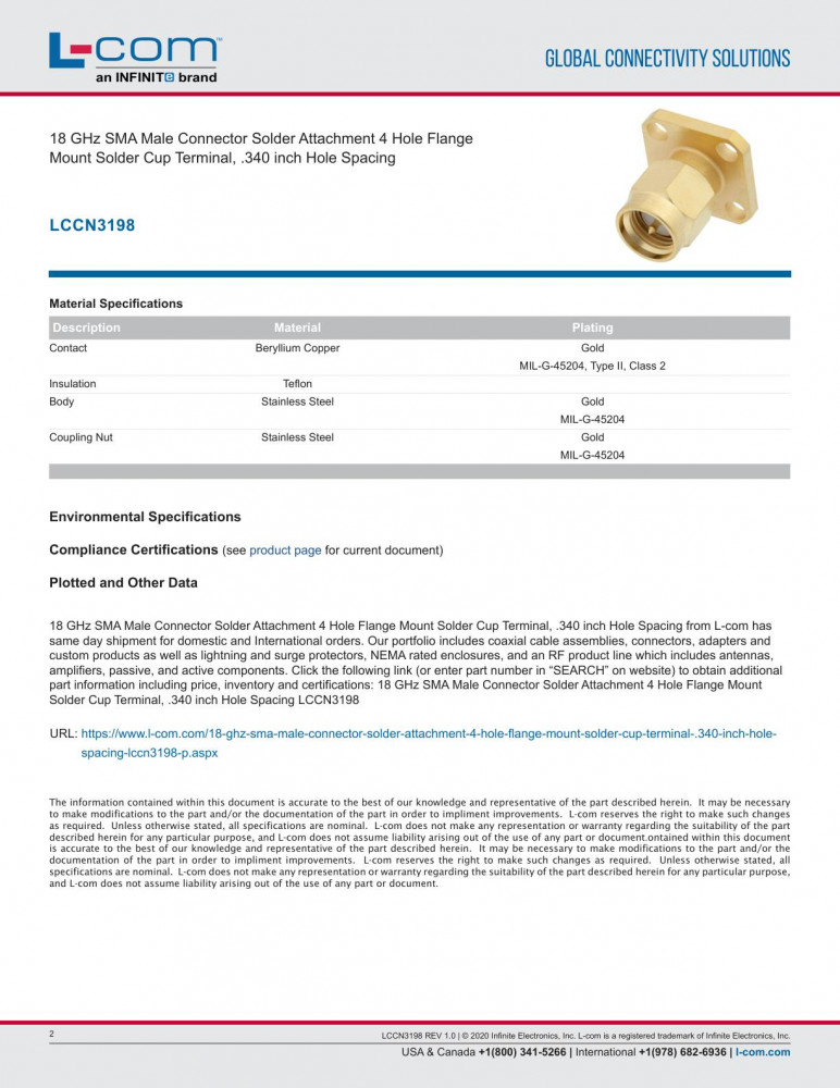 LCCN3198 technical document page 2