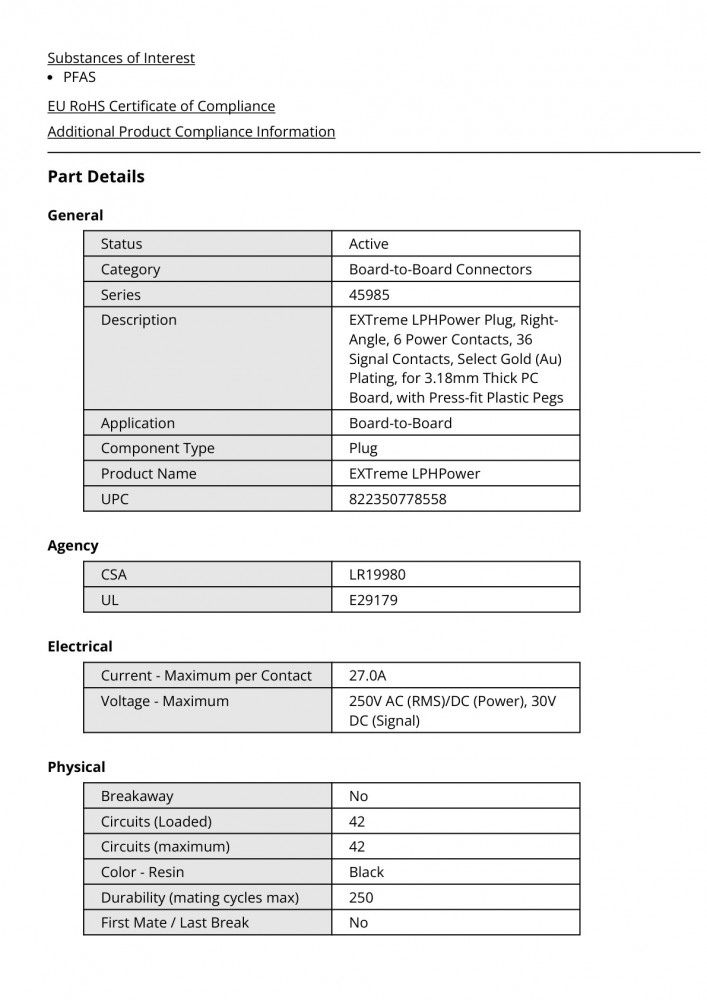 MOLEX 459856371 technical document image, page 2