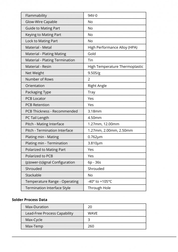MOLEX 459856371 technical document image, page 3