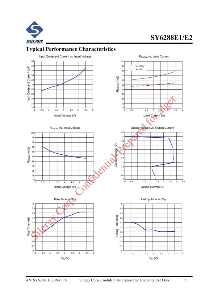 SY6288E1AAC datasheet page 5