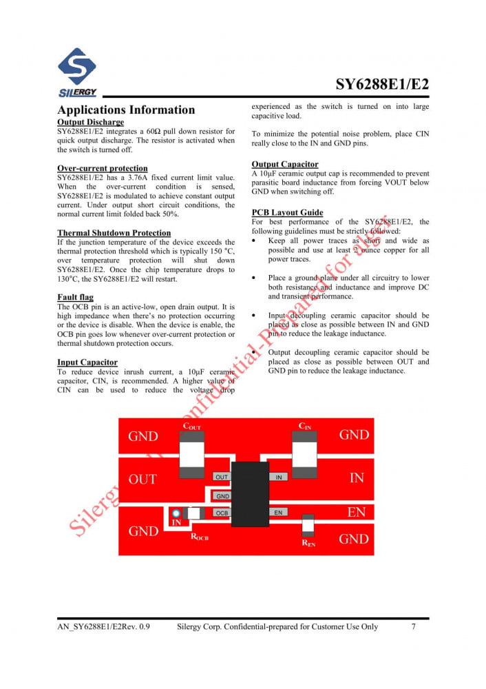 SY6288E1AAC datasheet page 7