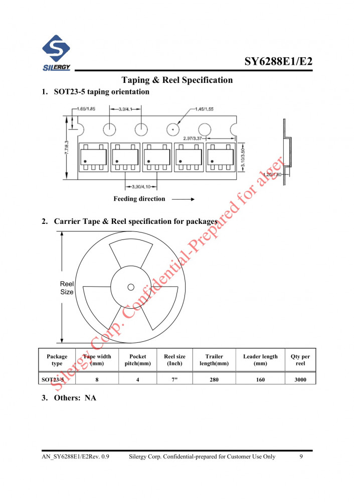 SY6288E1AAC datasheet page 9