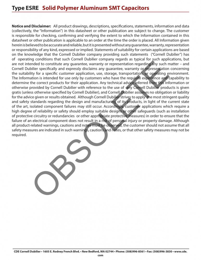 ESRE series technical document page 4