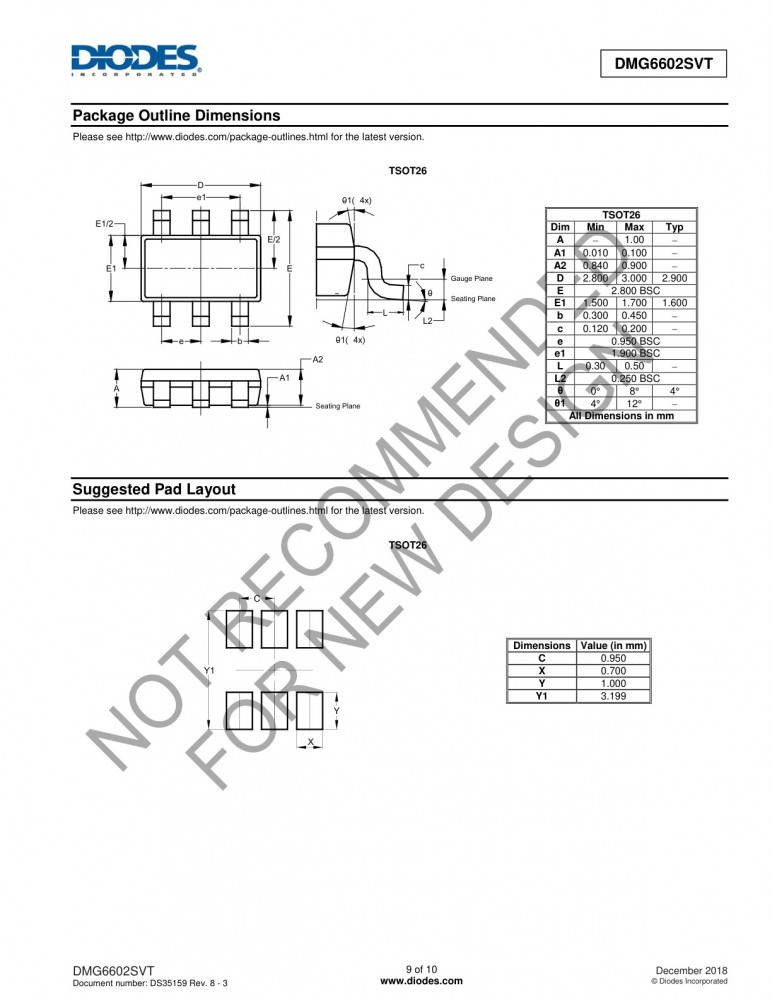 DMG6602SVT-7 datasheet page 9