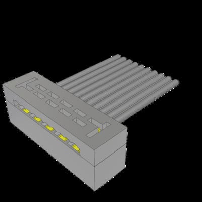 Samtec I2SS-05-24-T Free Hanging Panel Mount Chip