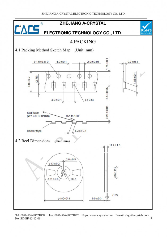 AS13276812503T6 datasheet page 8