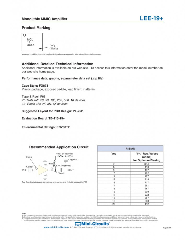 LEE-19+ product document page 3