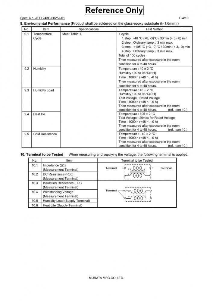 DLW5BTM102TQ2L reference specification page 4
