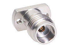 SMA Jack, Straight, PCB Receptacle, End Launch, Brass Body, Gold (Au) Plating, Tray, 50 Ohms