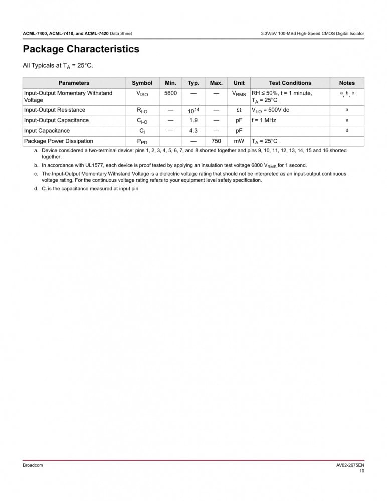 ACML-7400 datasheet page 10