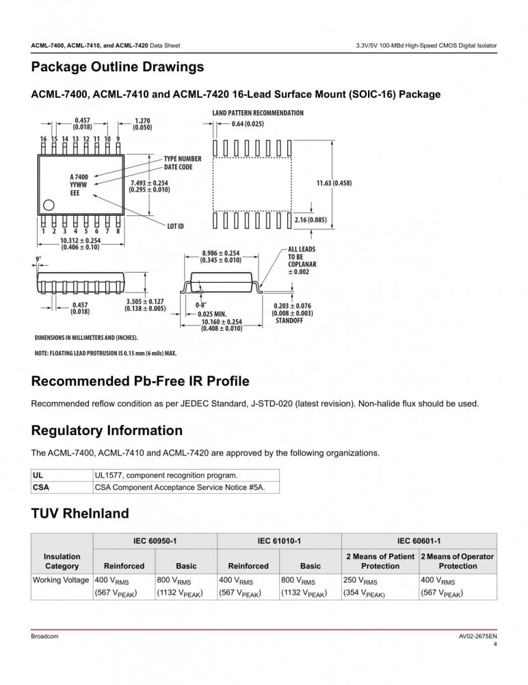 ACML-7400 datasheet page 4