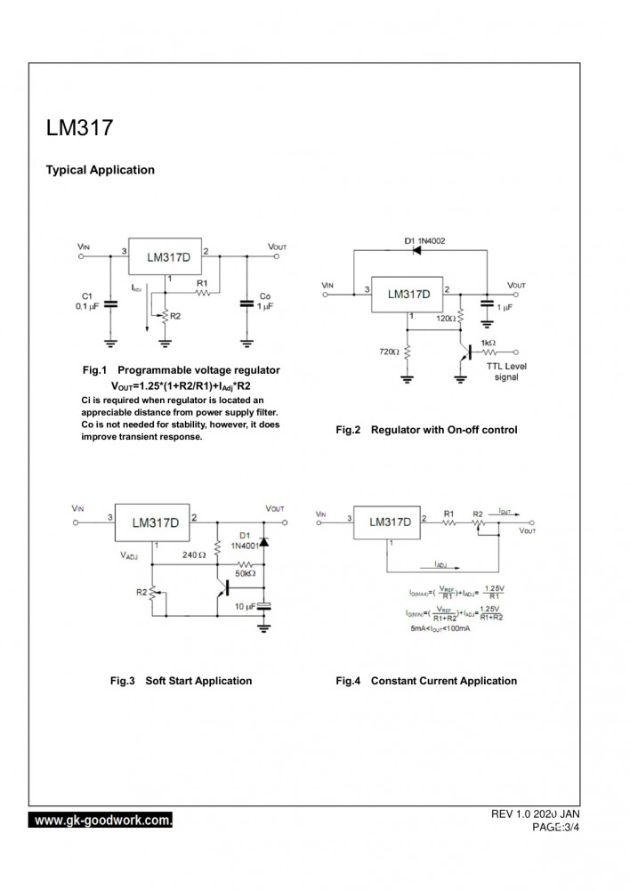 GOODWORK LM317 technical document page 3