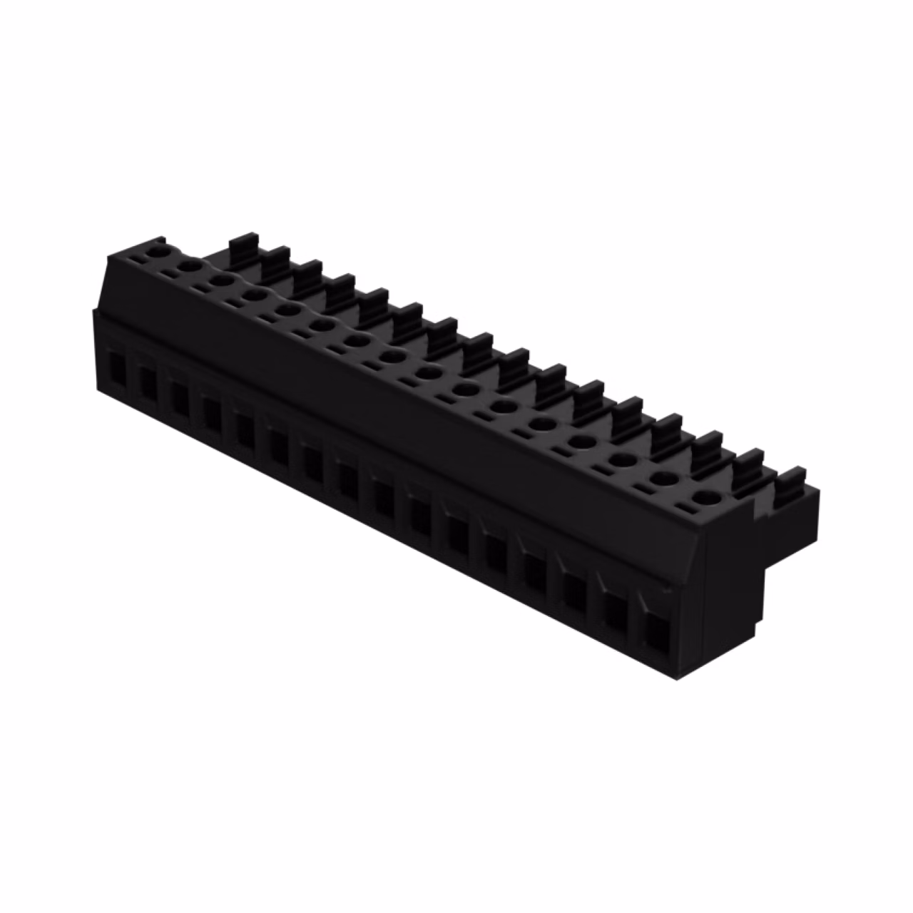 3.81mm Pitch Eurostyle Horizontal Plug, 16 Circuits for sale