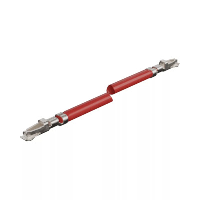 Pre-Crimped Lead Micro-Lock Plus 2.0 Female-to-Micro-Lock Plus 2.0 Female, Matte Tin (Sn) Plating, 150.00mm Length, 22 AWG, Red for sale