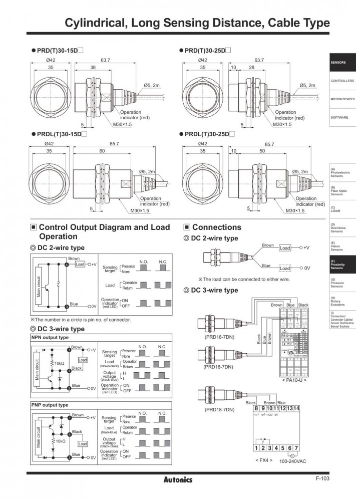 Autonics PRD series datasheet page 5