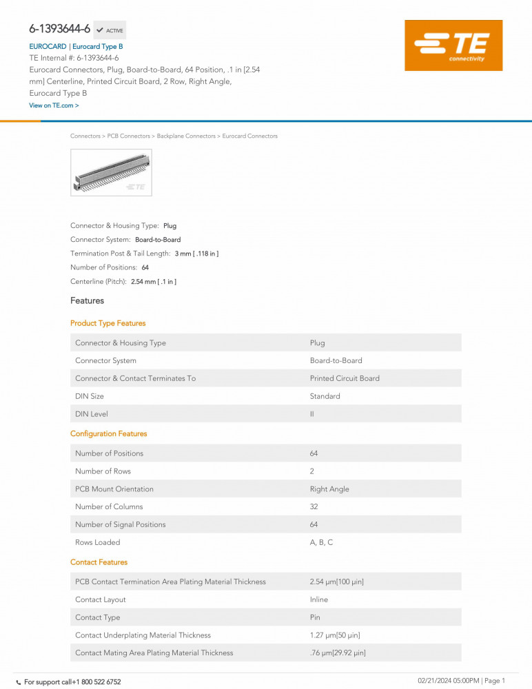 6-1393644-6 technical document page 1