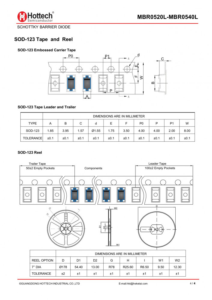 MBR0520L datasheet page 4