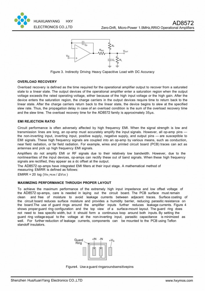 AD8572-HXY datasheet page 9