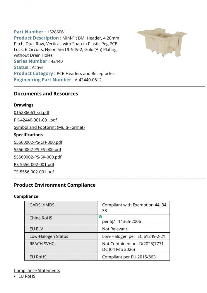 Technical document page 1