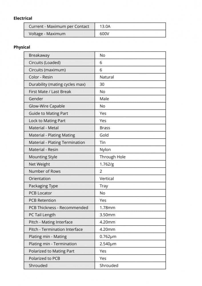 Technical document page 3