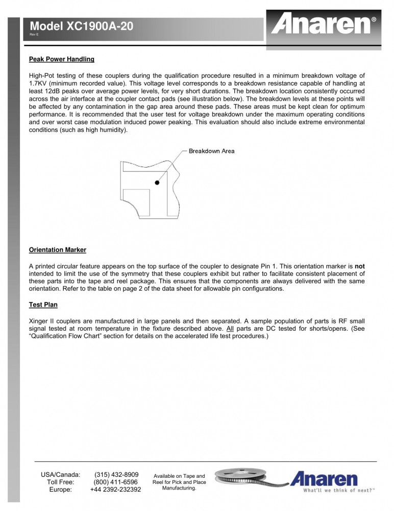 XC1900A-20S datasheet page 10