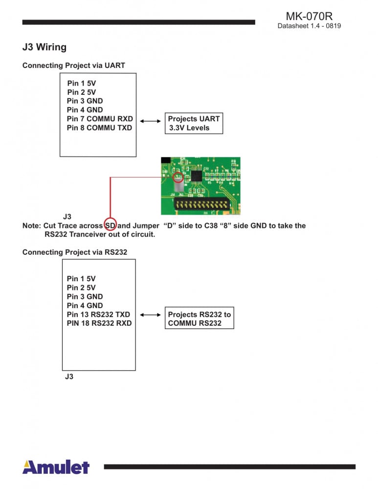 MK-070R datasheet page 4