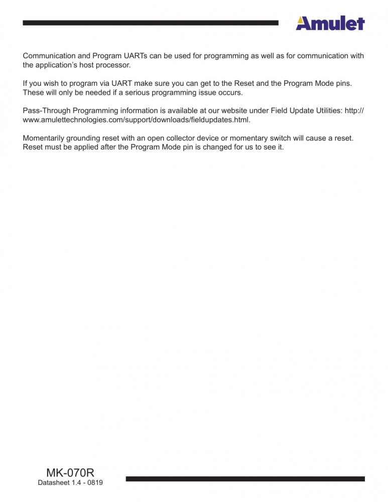 MK-070R datasheet page 7