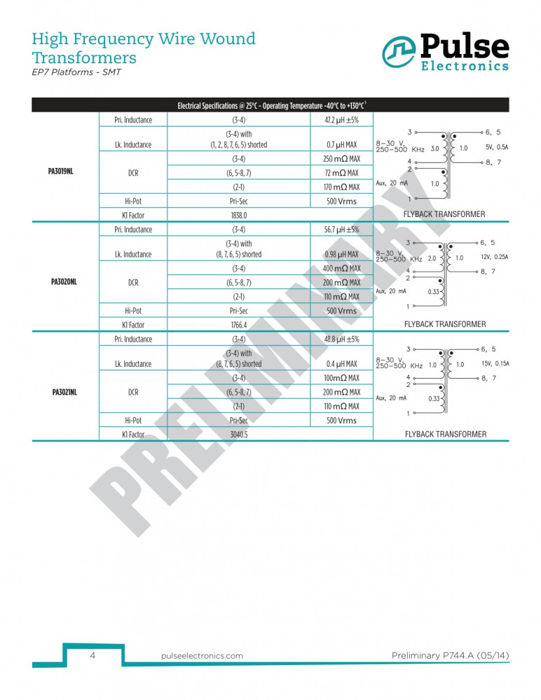 PA1281NL datasheet page 4