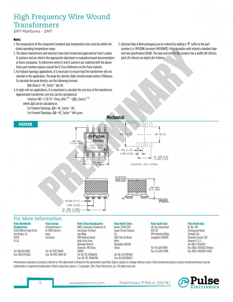 PA1281NL datasheet page 5