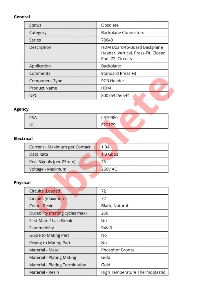 Molex 736430000 document page 2