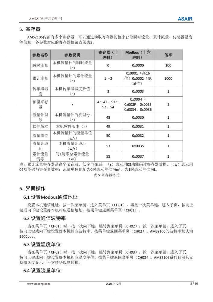 AMS2106 datasheet page 6
