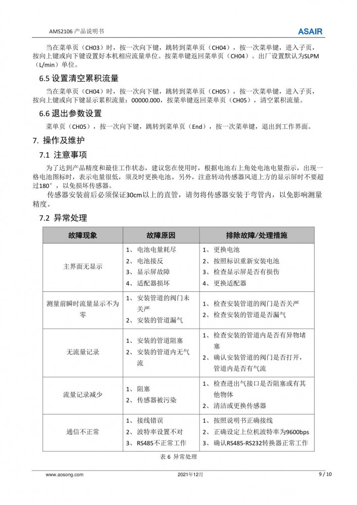 AMS2106 datasheet page 7