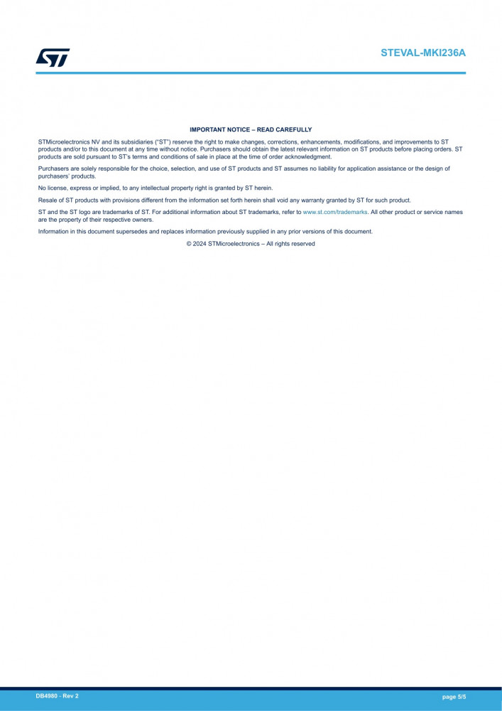 STEVAL-MKI236A technical document page 5