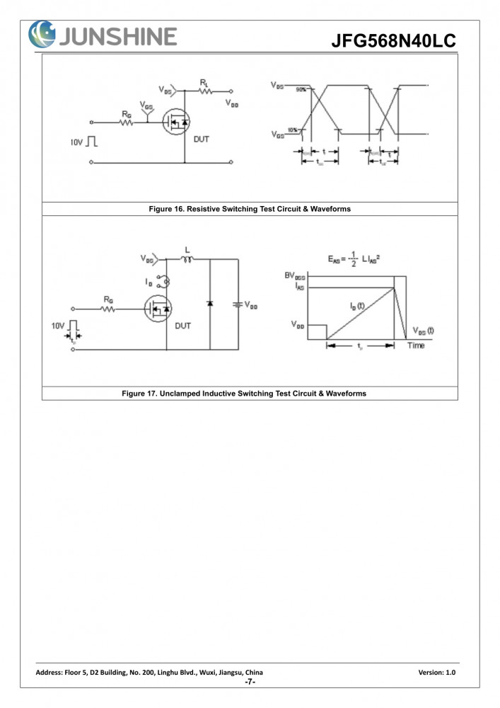 JFG568N40LC datasheet page 7