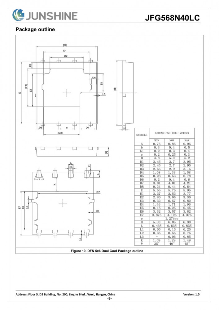 JFG568N40LC datasheet page 9