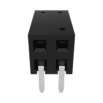 C-Grid III PCB Receptacle, 2.54mm Pitch, Dual Row, Right-Angle, Shrouded, 4 Circuits, 0.12µm Gold (Au) Flash Plating, Straight PCB Pins for sale