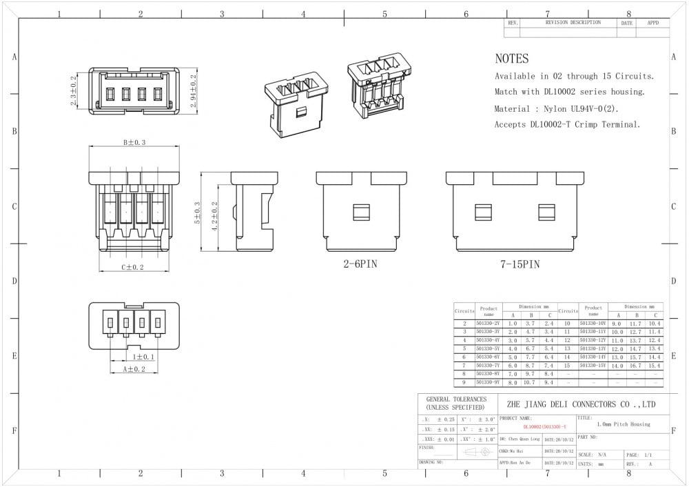 501330-T technical drawing page 4