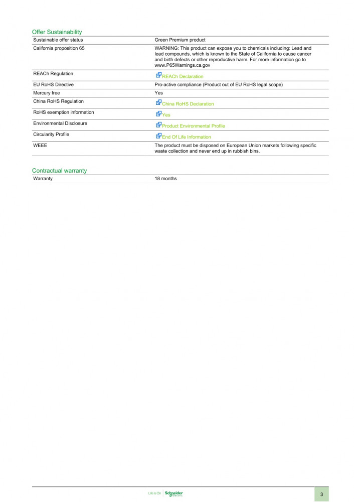 XB4BW13B5 technical document page 3