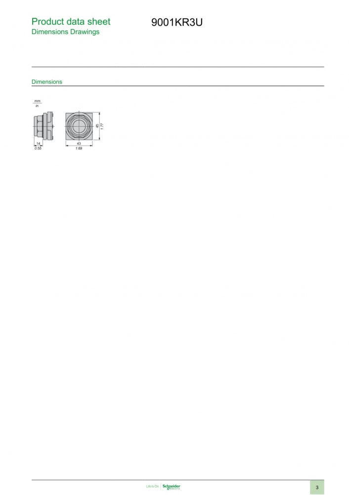 9001KR3U technical document page 3