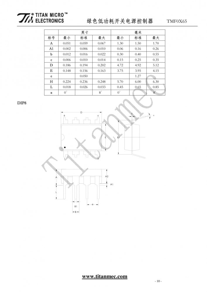 TMF0365 datasheet page 10