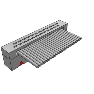 Samtec FFSD-17-01-N Free Hanging Panel Mount Chip