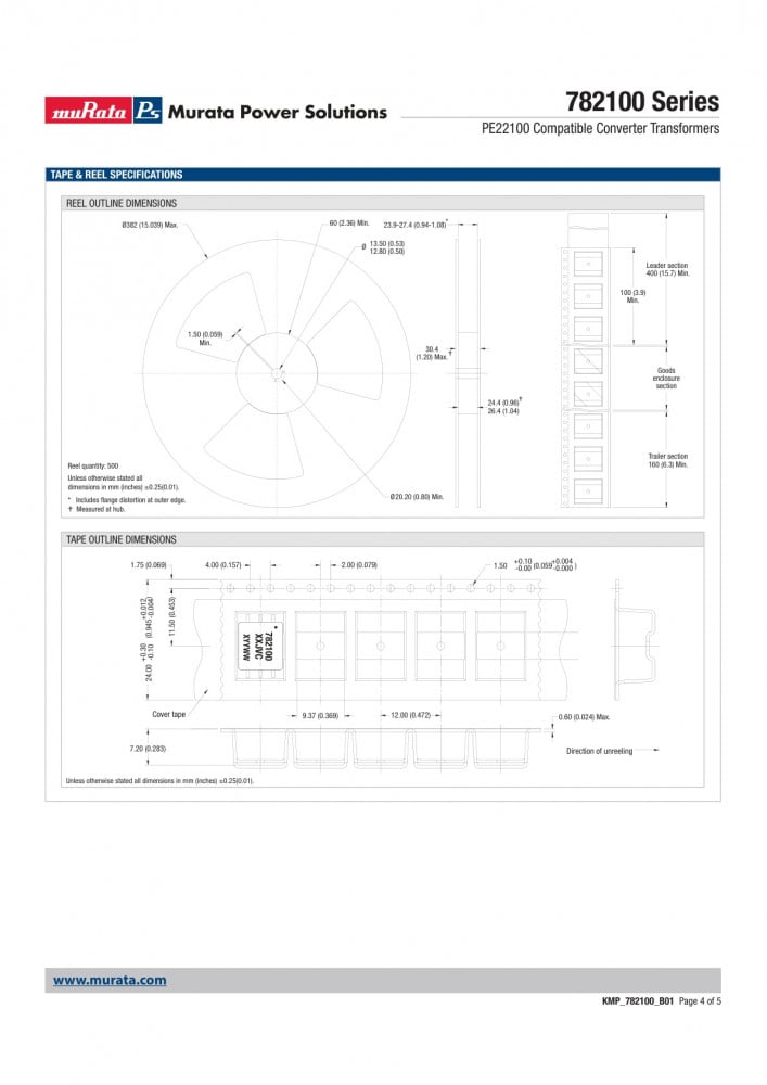 782100 series datasheet page 4