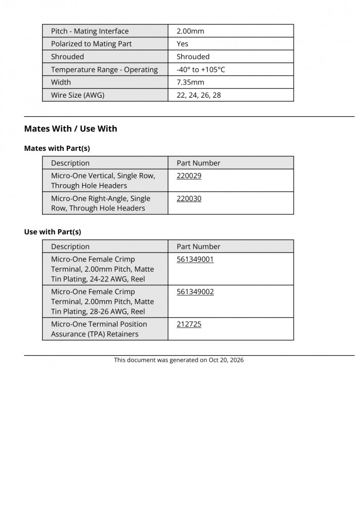 Product document preview, page 3