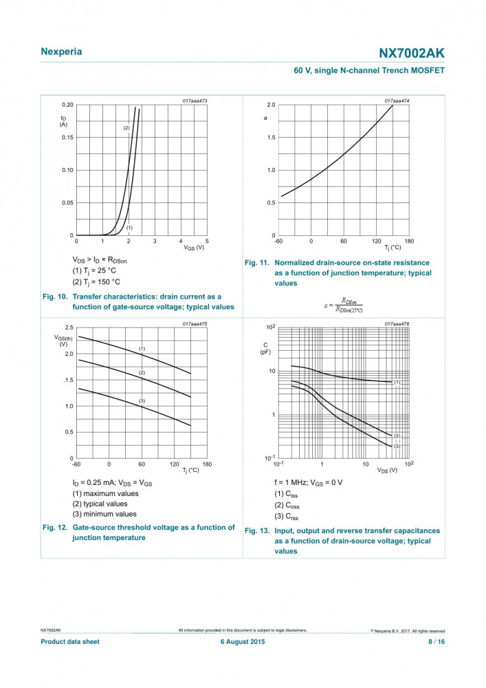 NX7002AKVL datasheet page 8