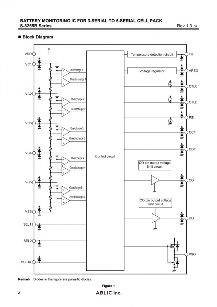 S-8255B technical document page 2
