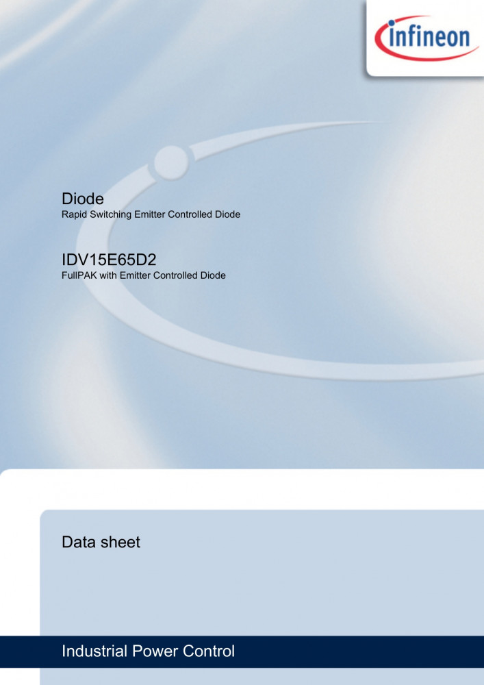 IDV15E65D2 datasheet page 1