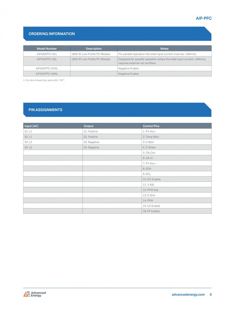AIF04ZPFC product document page 3