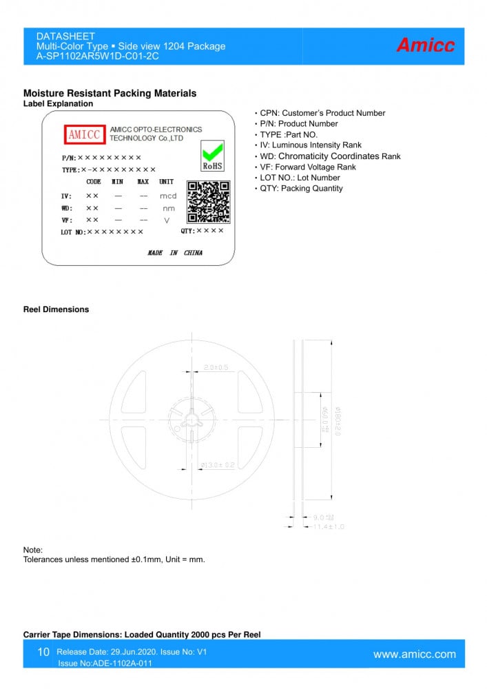 A-SP1102AR5W1D-C01-2C datasheet page 10